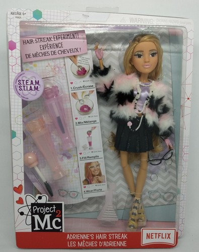 Project MC2 Adrienne Attoms Doll Hair Streak Experiment | eBay