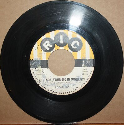 EDDIE BO You Got Your Mojo Working EVERYBODY KNOWS New Orleans R&B 45 ...