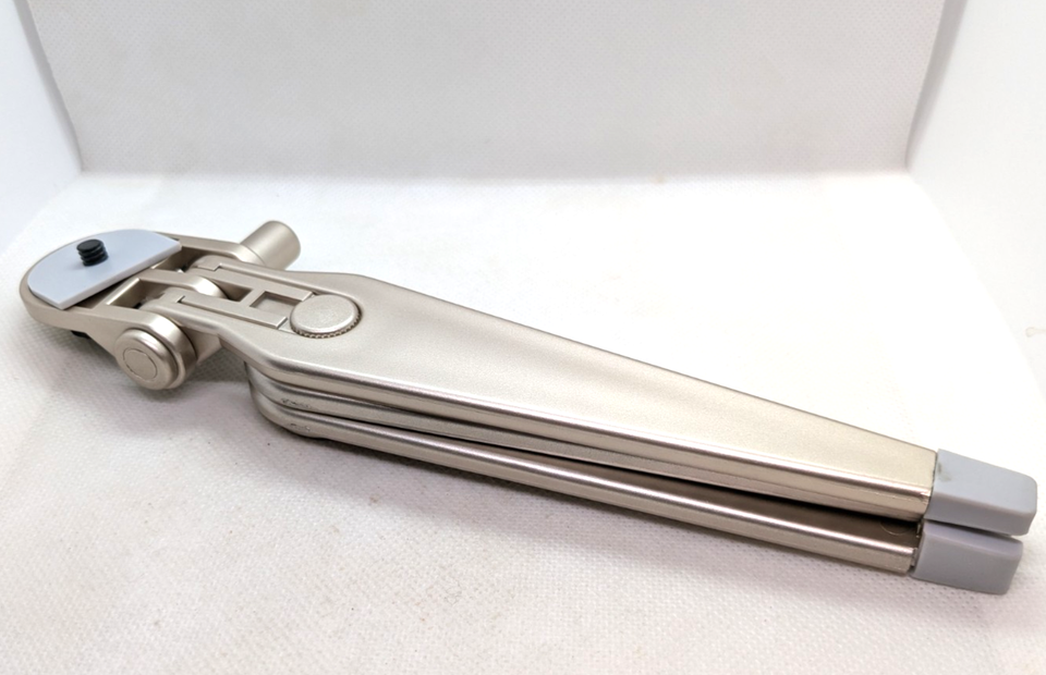 Portable Tripod Foldable Multi Angle Leg Locks Brushed Aluminum Cameras ...