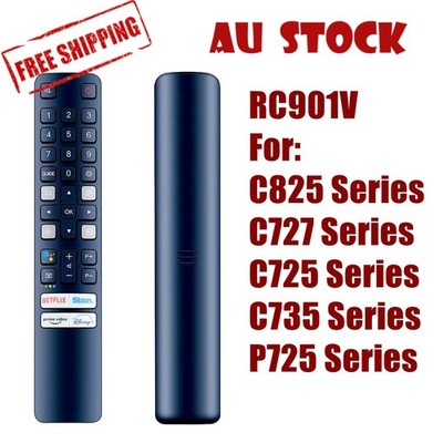 RC901V FAR1 TCL TV Remote Control Replacement for C725 C727 C825 P725 ...