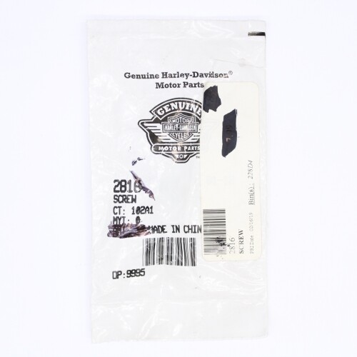Harley-Davidson Screw Part Number - 2818 | eBay