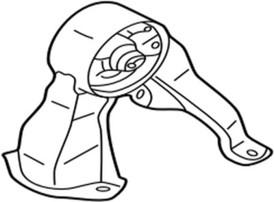 MR961214 Mitsubishi Bracket,eng rr roll stopper MR961214, New Genuine ...