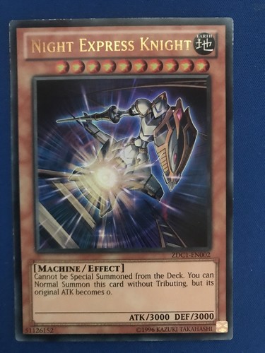 Night Express Knight - ZDC1-EN002 - Ultra Rare NM Yu-Gi-Oh! | eBay ...