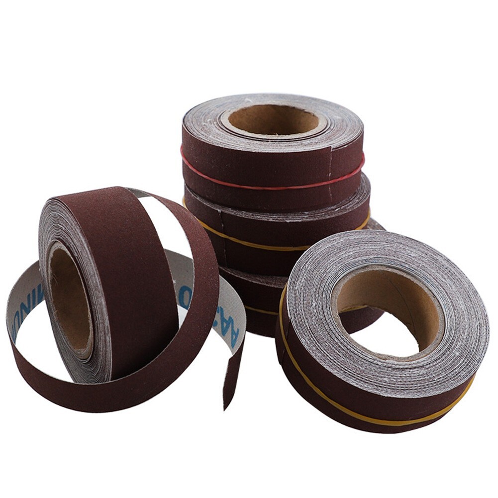 Premium Quality 25mm Sandpaper Rolls 6M Length Resistant and Long ...