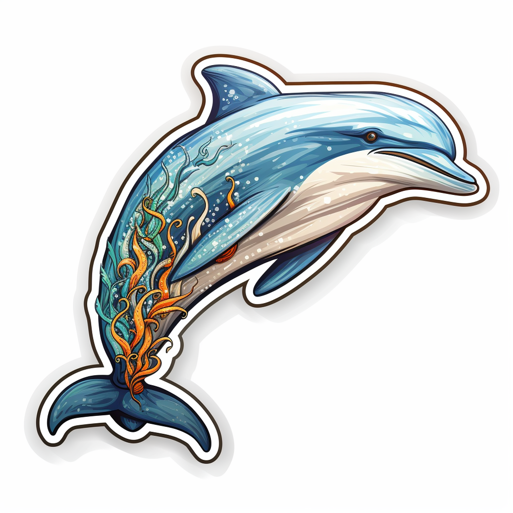 Autoaufkleber Sticker Niedlicher Delfin Aufkleber | eBay.de