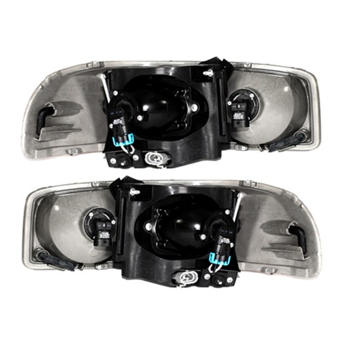NEW PAIR OF HEADLIGHT FITS GMC SIERRA 1500 CLASSIC DENALI 2007 15218077 ...