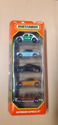 Matchbox Set Autobahn Express IV, Mercedes, Käfer, BMW, in OVP ...