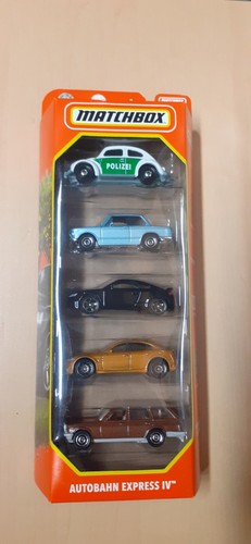Matchbox Set Autobahn Express IV, Mercedes, Käfer, BMW, OVP ...