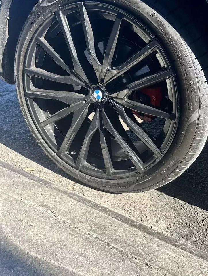 20" Rims Fit BMW X6 Wheels 2020 2021 2022 2023 20x9 Black 742M Style ...