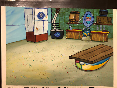 Inside Of Spongebobs Kitchen
