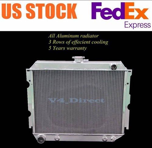 Early Mopar Big Block 3 Row Aluminum Radiator 22 Inch Core | eBay