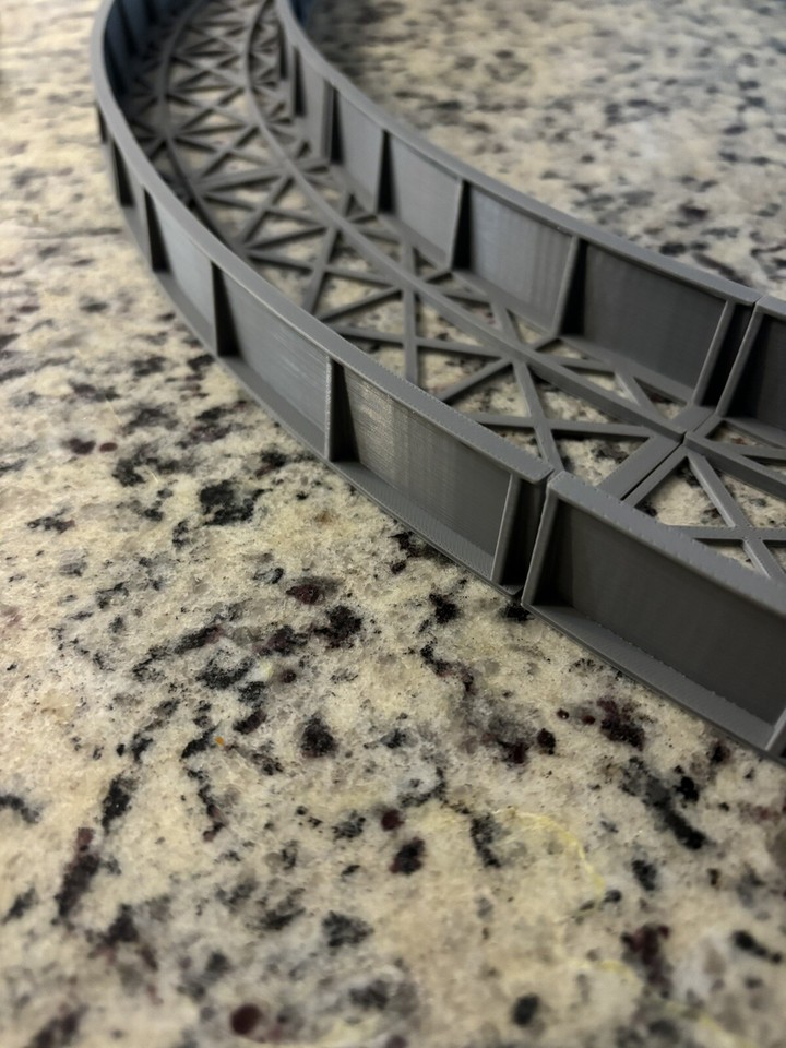 HO Scale Girder Bridge 26" 36 Inch Radius | eBay