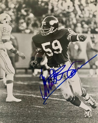 MATT BLAIR Minnesota Vikings Great signed B/W 8x10 #2 W/COA (RARE) | eBay