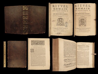 1667 Catholic Ritual EXORCISMS Prayers Chant Excommunication Diocese of ...