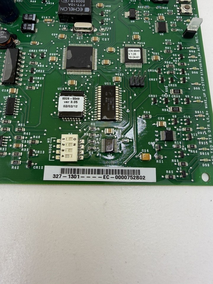 327-1301 Cummins Onan Control Module Echelon Network Card PCB TP-78 ...