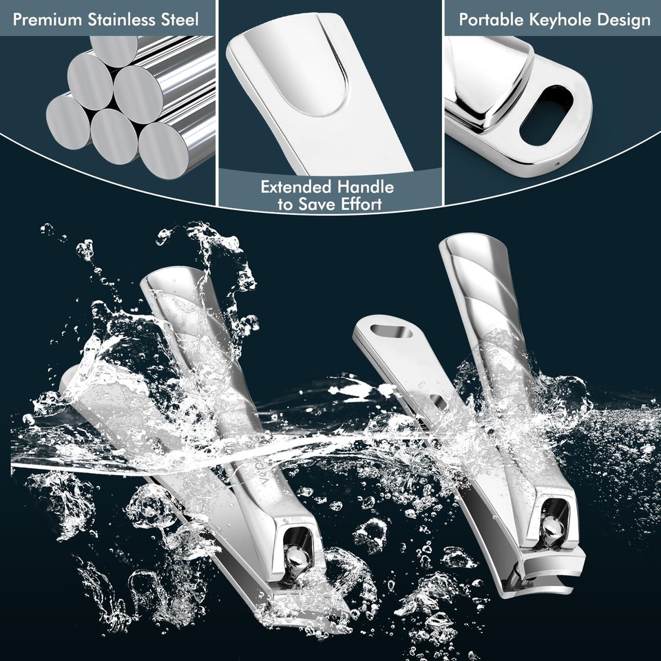 German Nail Clippers for Thick Ingrown Nail for Men, Heavy Duty Large ...