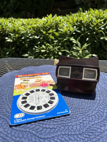 View-Master Sawyers Brown Bakelite Viewer Made in USA With 3 ET Reels ...