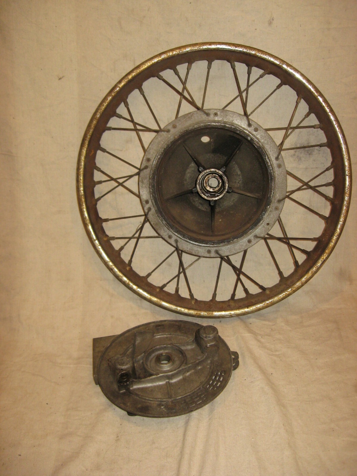 Triumph Conical Hub Front Wheel T140 T150 X75 '71-'72 | eBay