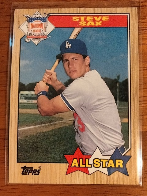 1987 Topps - All Star #596 Steve Sax for sale online | eBay