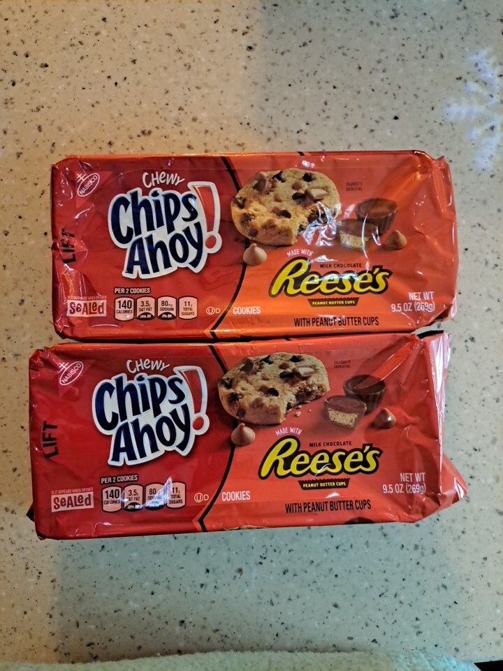 Chips Ahoy Chewy Reeses Chips Ahoy! Chewy Chocolate Chip Cookies With