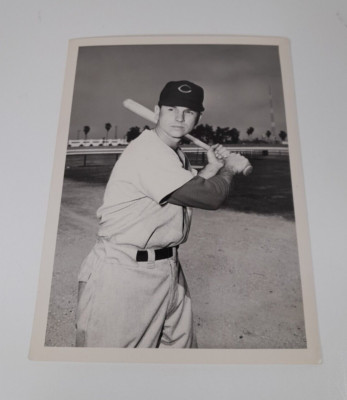 Grady Hatton 5 X 7 B/W Photo Cincinnati Reds Cincinnati Baseball Club ...