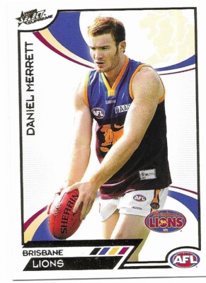 2006 SELECT SUPREME BRISBANE LIONS DANIEL MERRETT CARD # 20 AFL | eBay ...