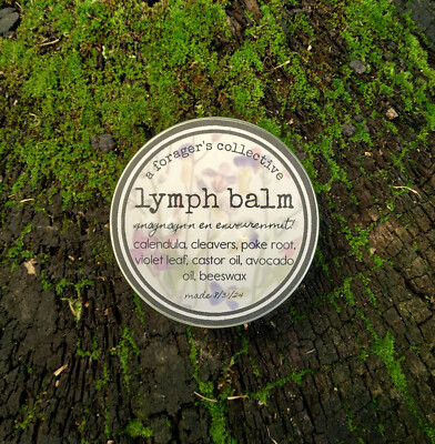 lymph balm , lymphatic salve , herbal ointment , aforagerscollective | eBay