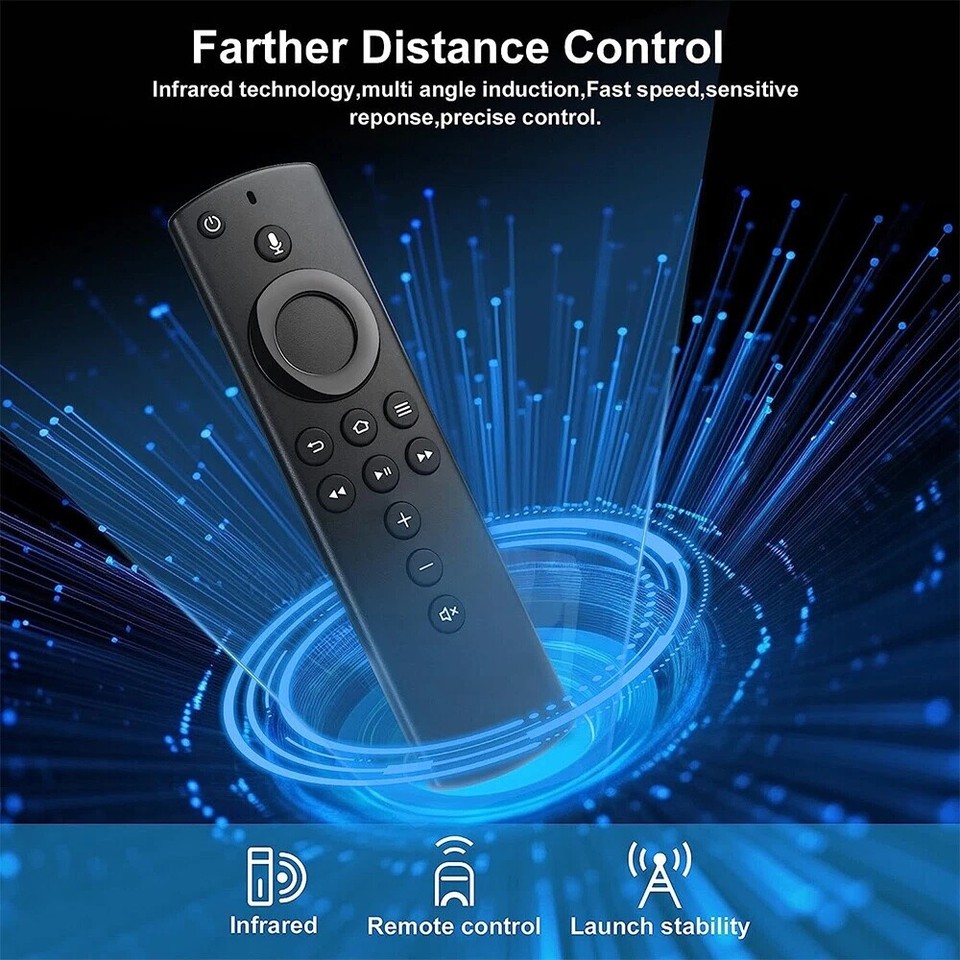 AMAZON FIRE STICK REMOTE CONTROL WITH VOICE L5B83H AMAZON FIRE STICK 4K ...