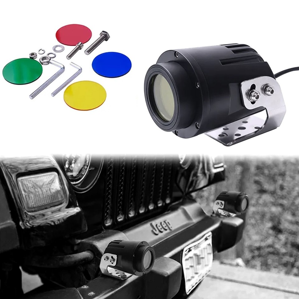 Sky Tracer Spot Beam Laser Whip Light Pods Overlanding Offroad Marine ...