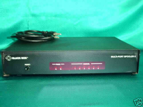 Black Box Multi-Port Spooler 11 1523A P1523A | eBay