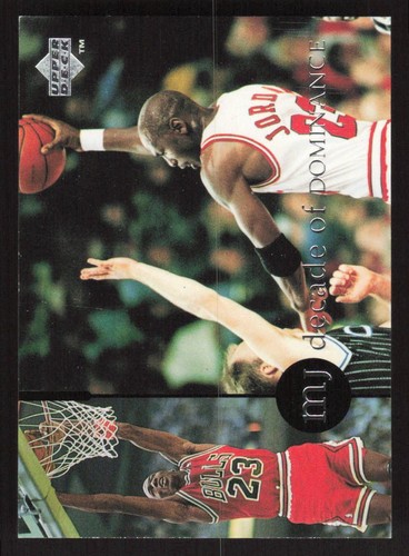 1994 UPPER DECK MICHAEL JORDAN J9 NRMT RARE AIR DECADE OF EXCELLENCE ...