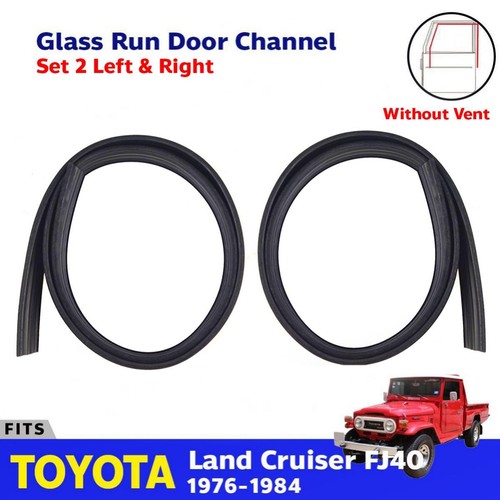 Fits Toyota Land Cruiser FJ40 BJ40 1974-84 Window Glass Run Channel ...