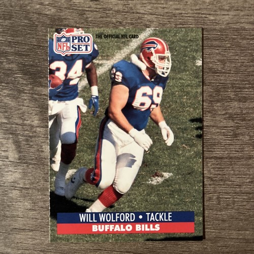 1991 Pro Set 88 Will Wolford Buffalo Bills NFL | eBay
