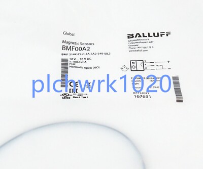 1 PCS NEW IN BOX Balluff BMF00A2 Magnetic Sensor BMF 214K-PS-C-2A-SA2 ...