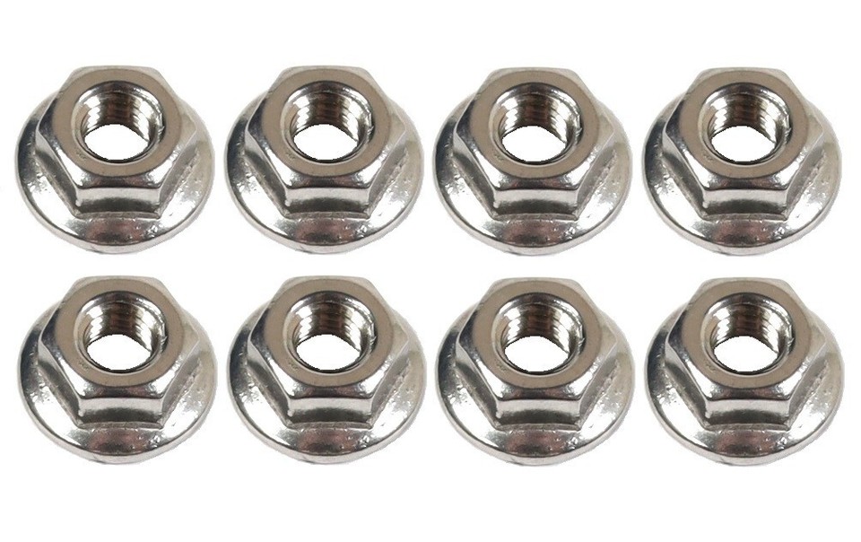 8x Stainless Steel Glow Plug Nuts for 6.6l Duramax LB7-L5P 2001-2023 ...