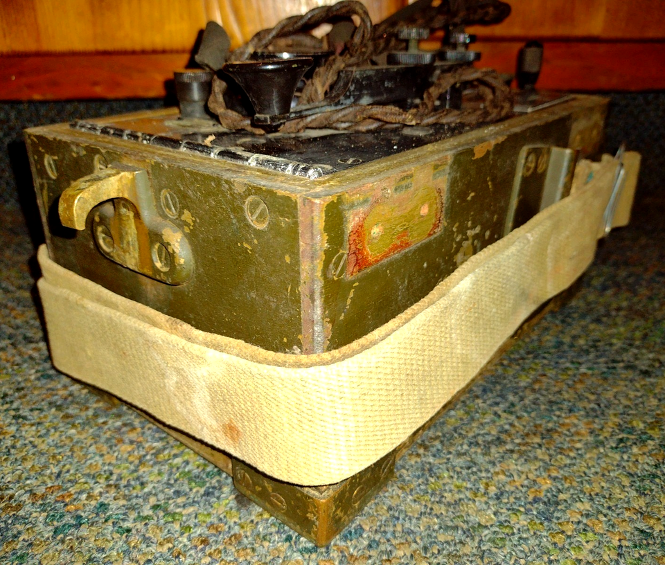 Western Electric Buzzerphone Morse Code Telegraph EEI-1 Antique Parts ...