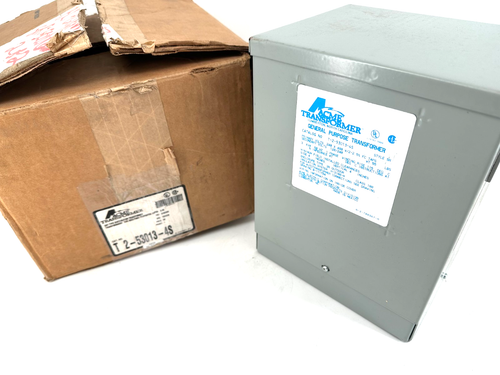 New ACME T-2-53013-4S GP Transformer 3kVA 240x480V Pri. 120/240V Sec ...
