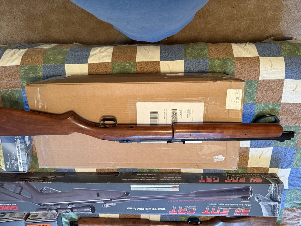 Sheridan Blue Streak .20 Cal Pellet Air Rifle ,Rocker Safety | eBay