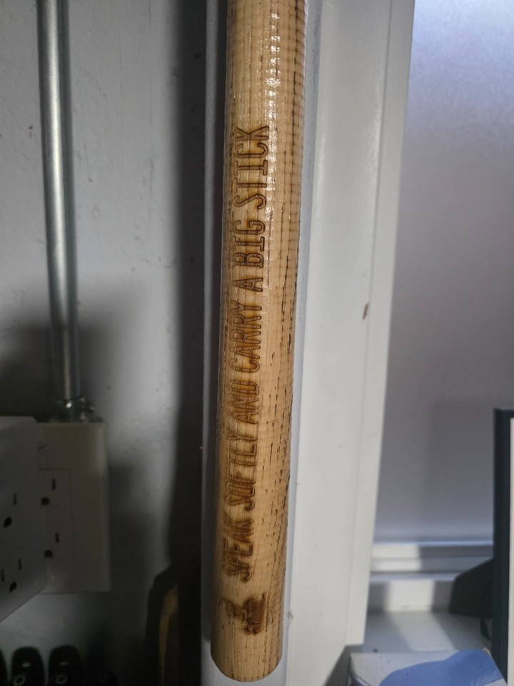 RMJ Tactical "Big Stick" Hickory Thumper - The Angry Steve - Speak ...