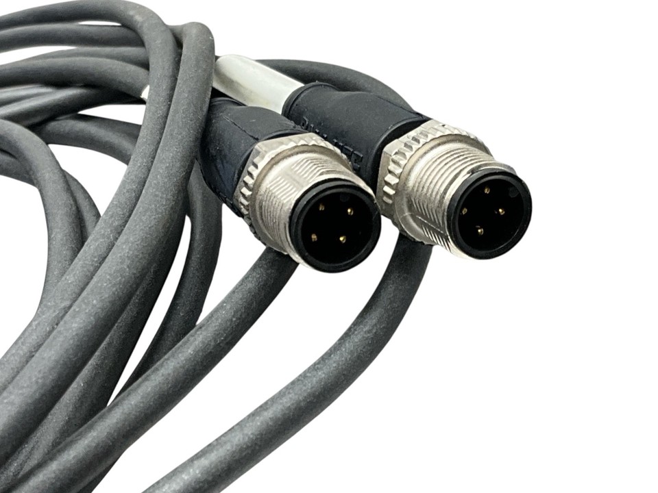 BCC0EP Dual M12 4-Pin Male to 6-Pin Terminal Block Sensor Cable ...