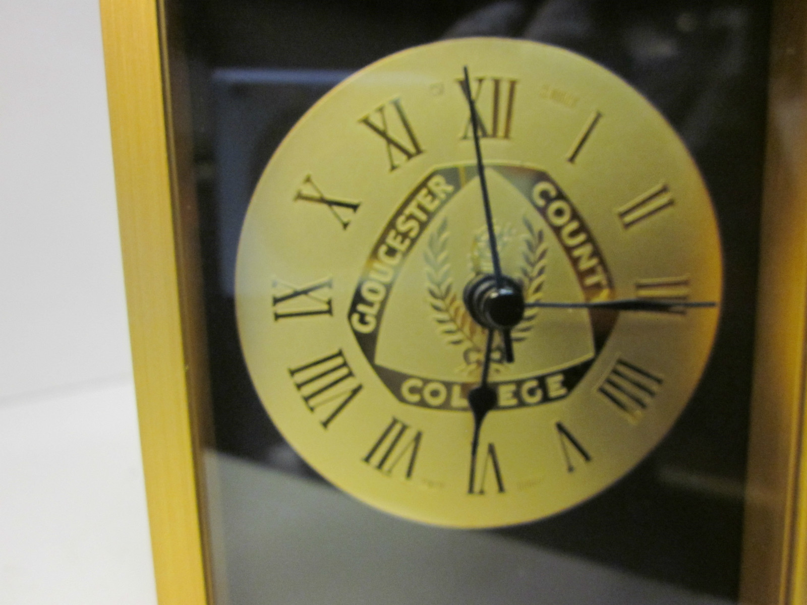 23K GP Gloucester County College CSI Classics Quartz Clock | eBay