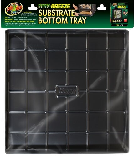 Zoo Med Labs Nano Breeze Substrate Bottom Tray, 10" x 10" x 1" | eBay