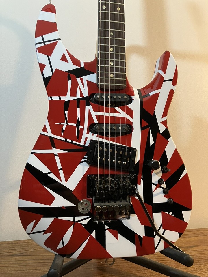 Vintage 1980’s Kramer American Pacer Refinished W/ Halen Paint Design ...