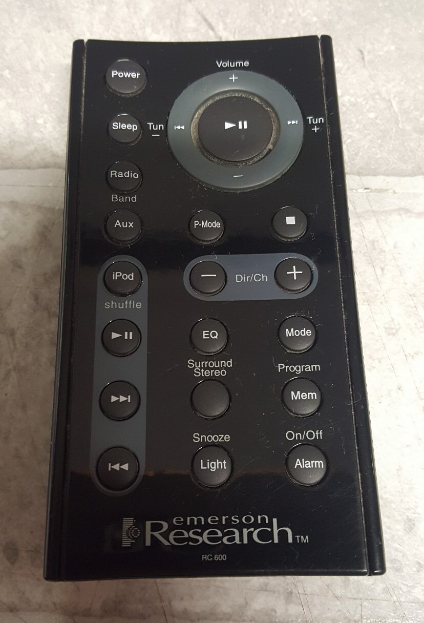 Original Emerson Research Remote Control RC600 Tested for sale online ...
