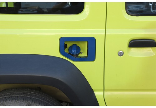 For Suzuki Jimny 2019+ Inner/Transparent Fuel Tank Gas Cap Cover Alloy ...