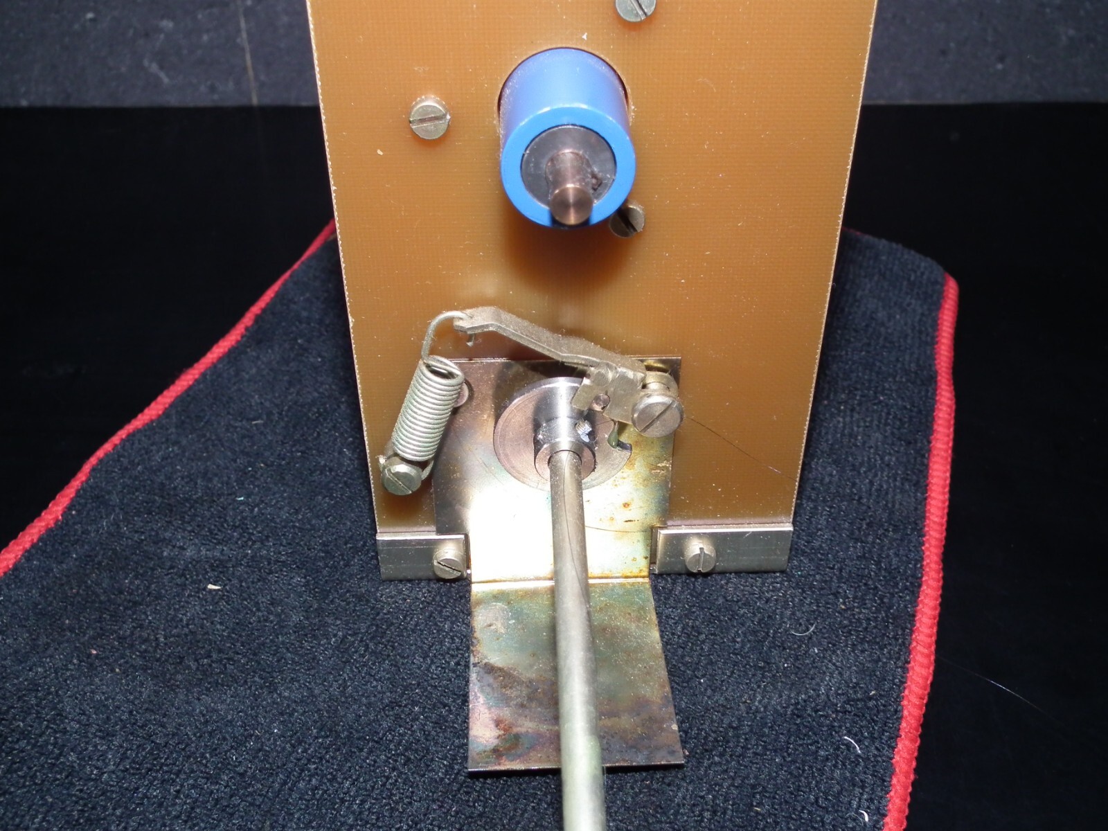 Jennings variable capacitor UCSL-500-5S 5-500pF 5000V NOS with mount ...