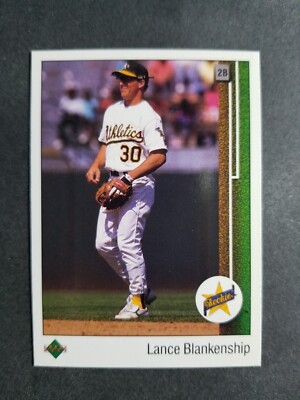 1989 Upper Deck rookie LANCE BLANKENSHIP card # 15 [C25] | eBay