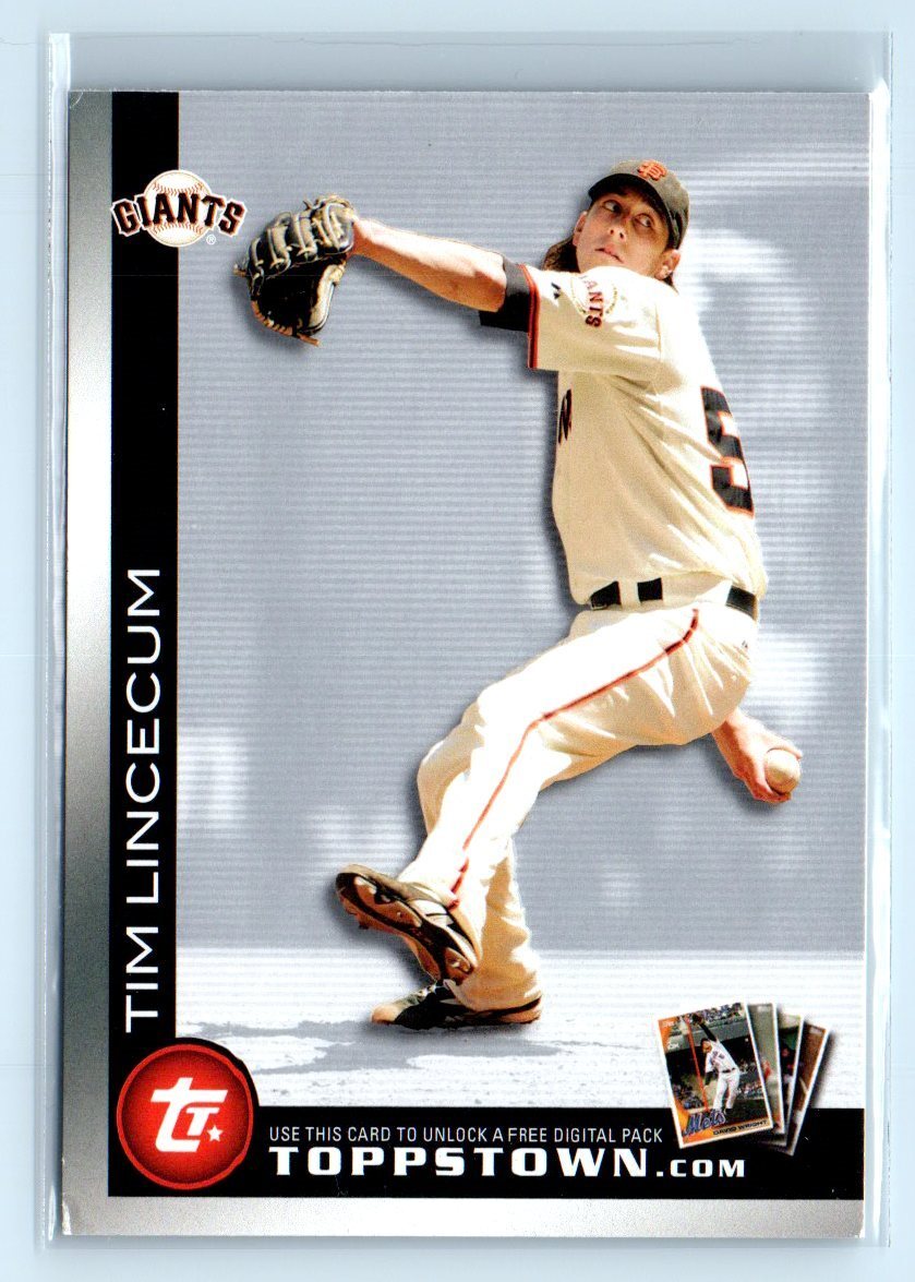 2010 Topps #TTT10 Tim Lincecum Ticket to Topps Town | eBay