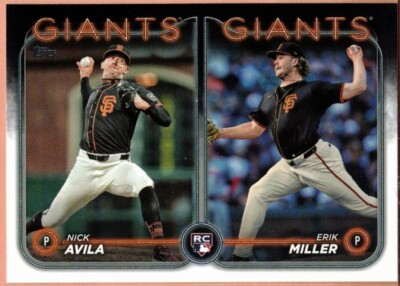 Erik Miller RC/Nick Avila RC 2024 Topps Update RC Three Card Lot | eBay