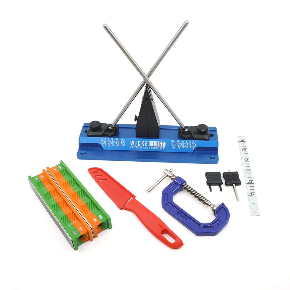 Wicked Edge GO Precision Knife Sharpener - WE60 Performance Plus Kit By ...